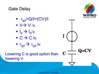 MOSFET Scaling and its effect on Physical Design | PPT