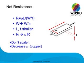 MOSFET Scaling and its effect on Physical Design | PPT
