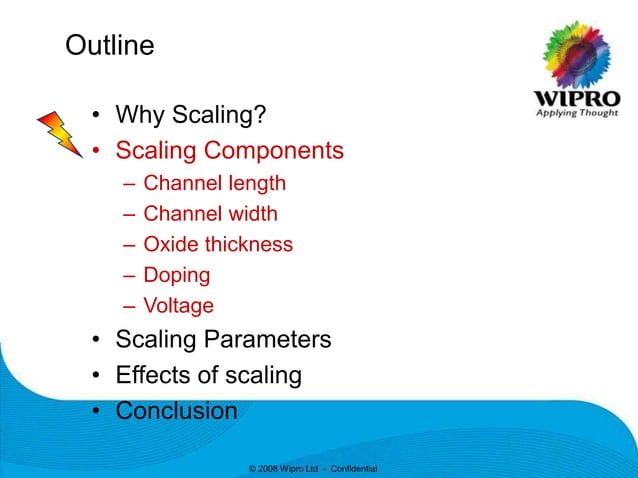 MOSFET Scaling and its effect on Physical Design | PPT | Physics | Science