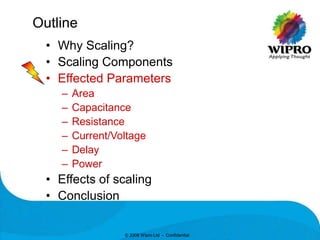 MOSFET Scaling and its effect on Physical Design | PPT