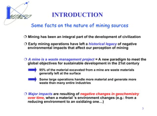 POTENTIAL ENVIRONMENTAL IMPACTS OF MINING | PDF