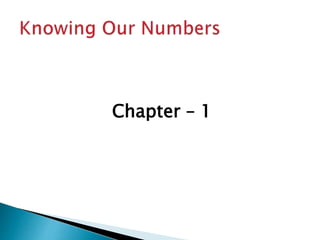 Slide 2: Introduction to Numbers Content: Definition of numbers ...