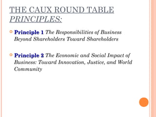 Mine presentaion on b.ethics and social responsibilty | PPT