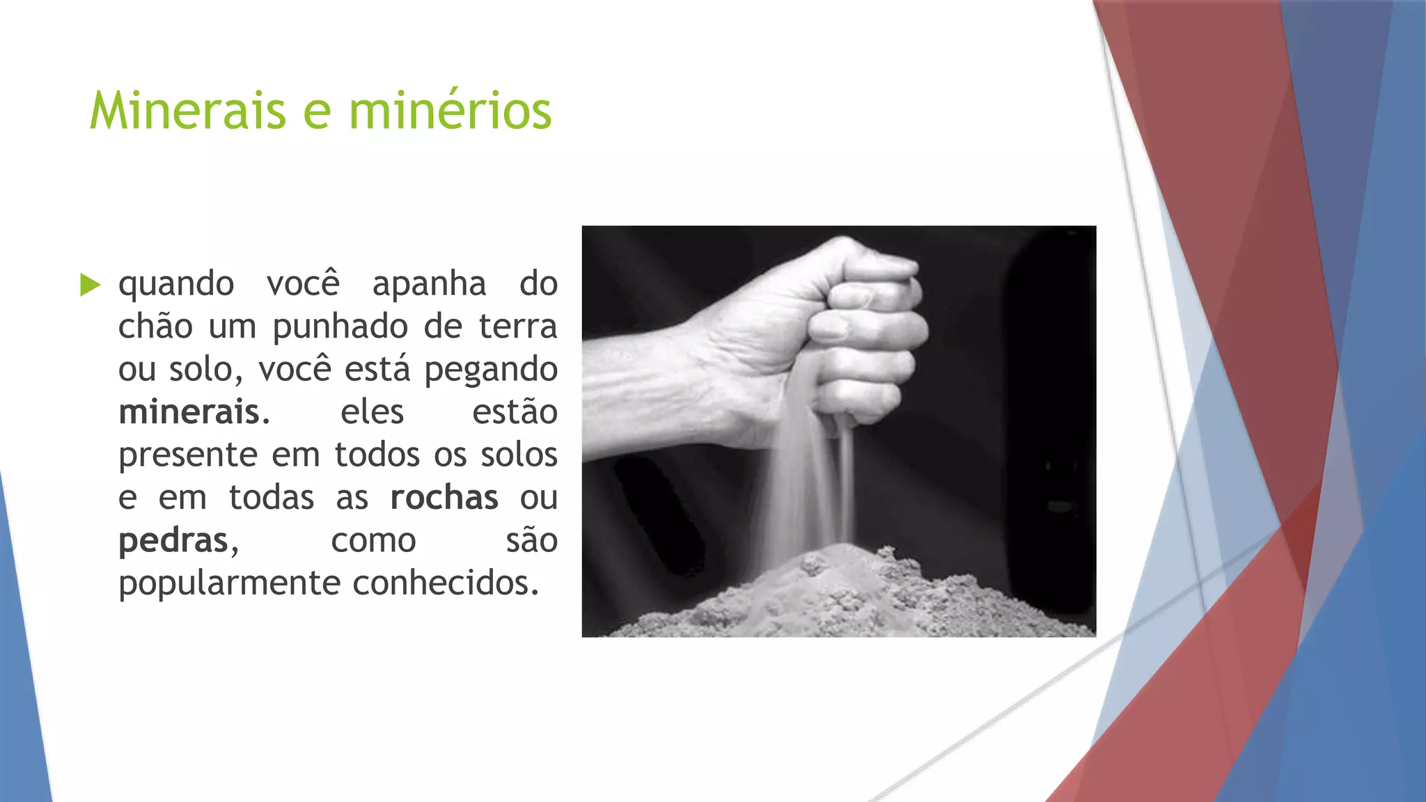 Minerais E Rochas Pptx