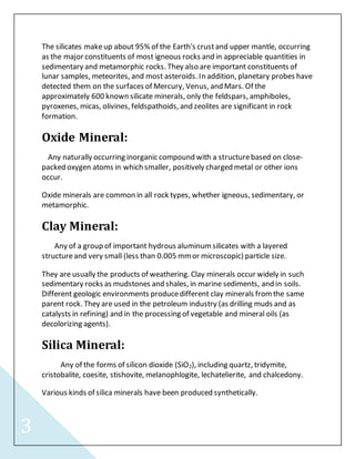 Mineral | DOCX