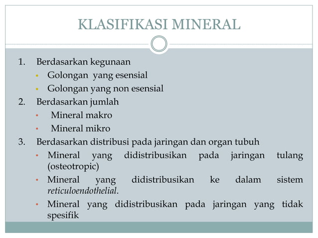 Mineral | PPTX