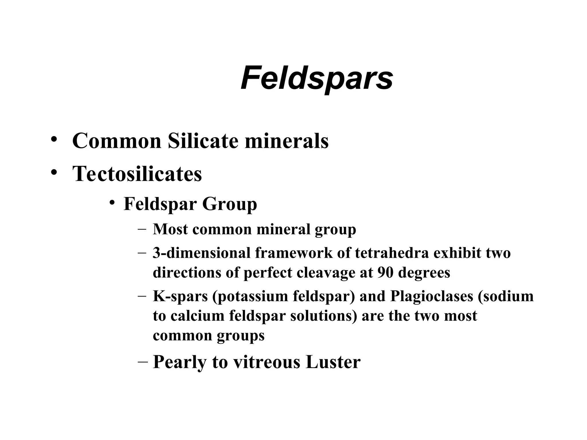 classification of minerals and types of bonding involve in it | PPT