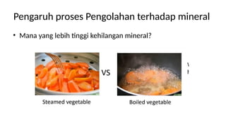 Jenis-Jenis Mineral yang terdapat di dalam alam | PPT