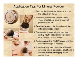 Mineral Make Up | PDF
