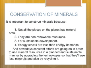 Mineral and energy resource | PPTX