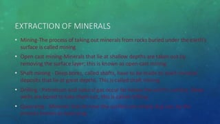 Mineral and energy resources | PPT
