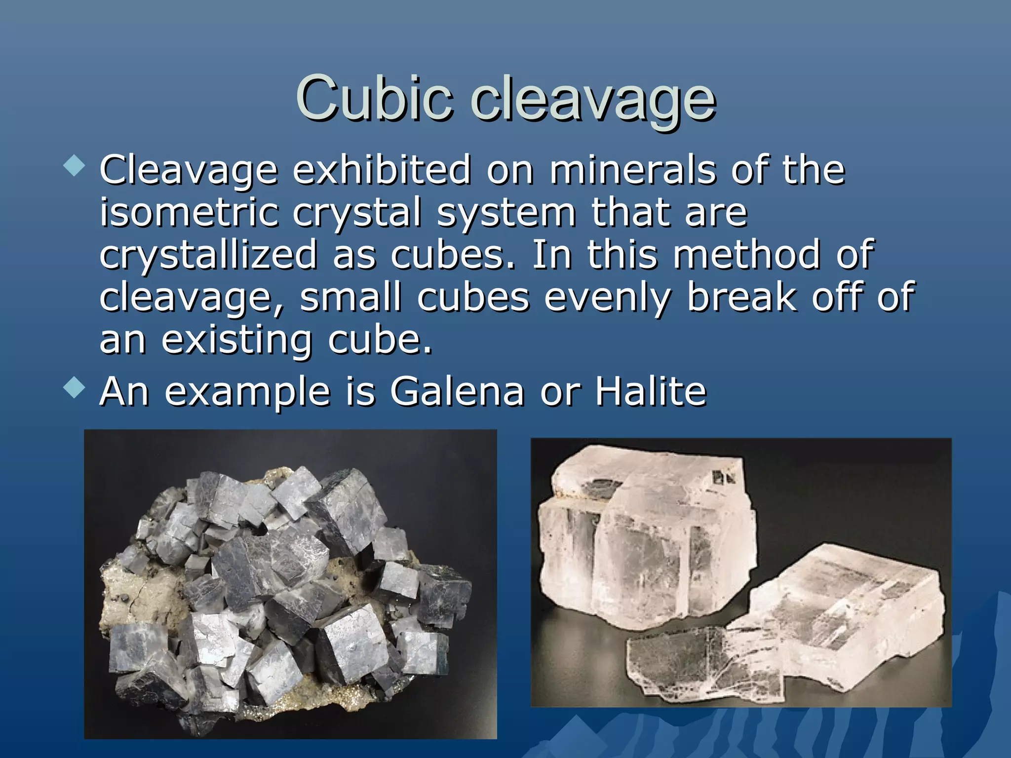 Mineral Cleavage and Fracture | PPT