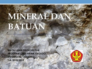 dasar-dasar perbedaan mineral dan batuan.pptx