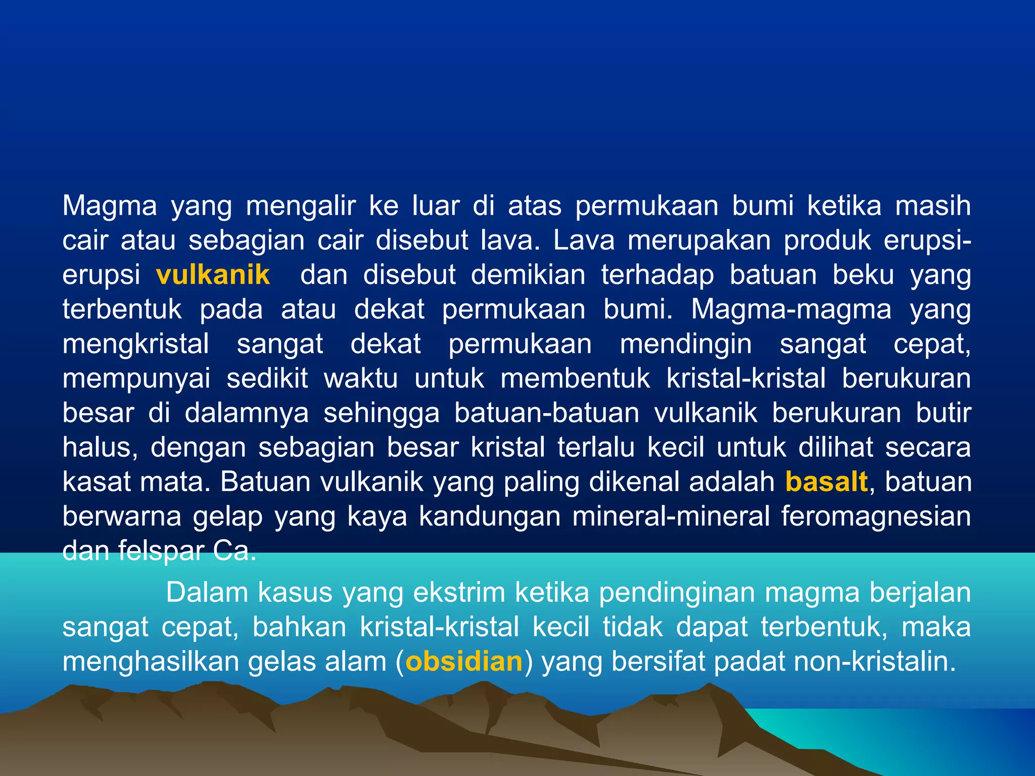 Mineral dan Batuan | PPT