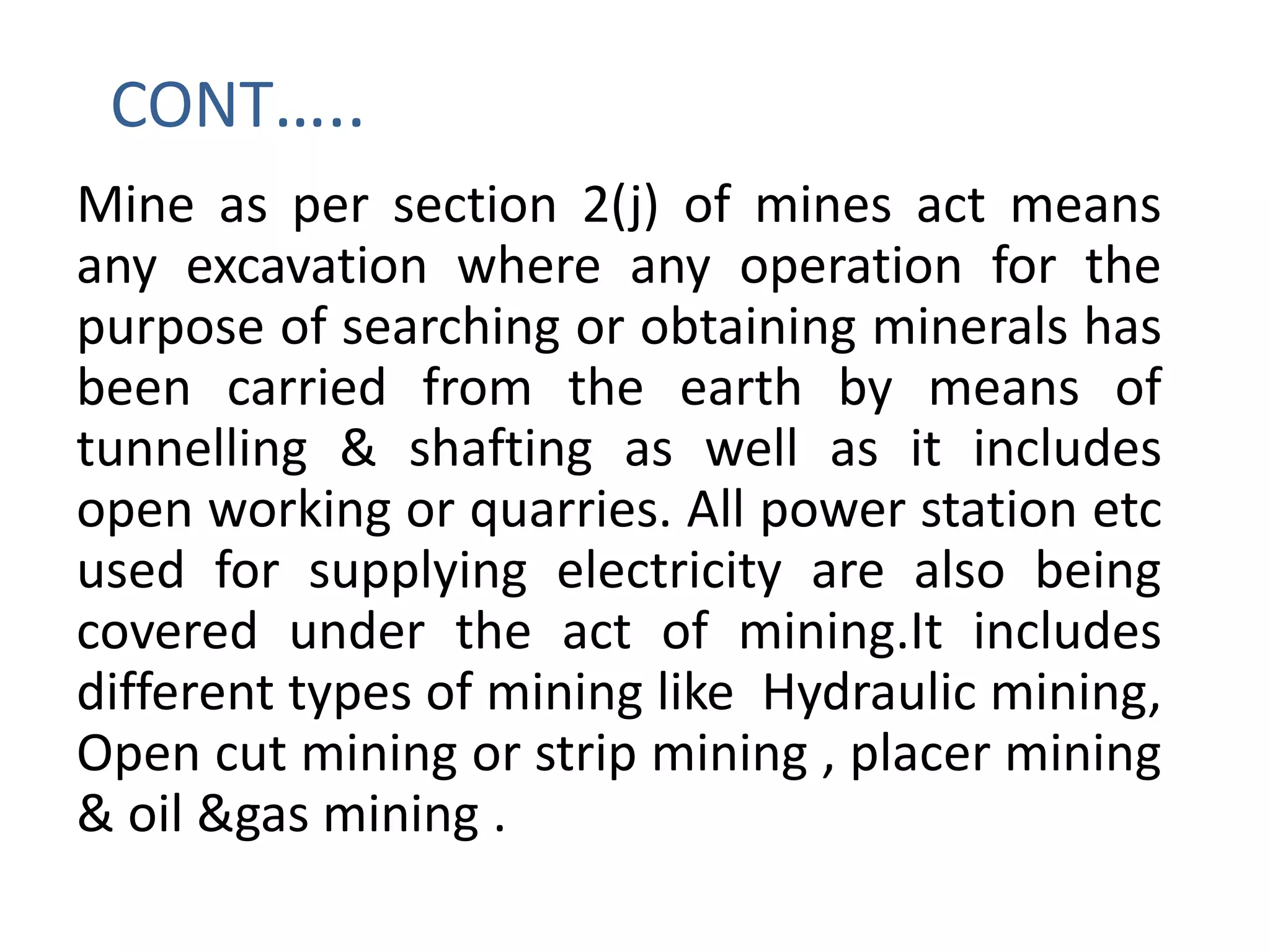 Mineral economics | PPTX