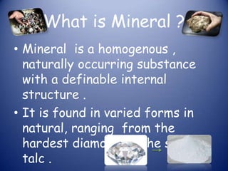 Mineral & energy resource | PPT