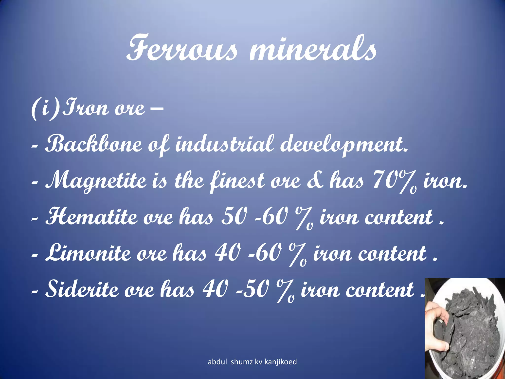 Minerals and Energy Resources, Geog. class 10 cbse | PDF