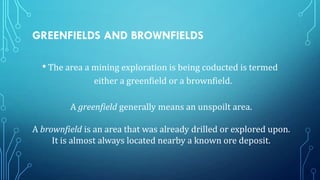 Mineral exploration | PPTX