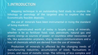 Mineral exploration | PPTX