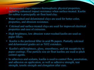 Mineral fillers | PPTX