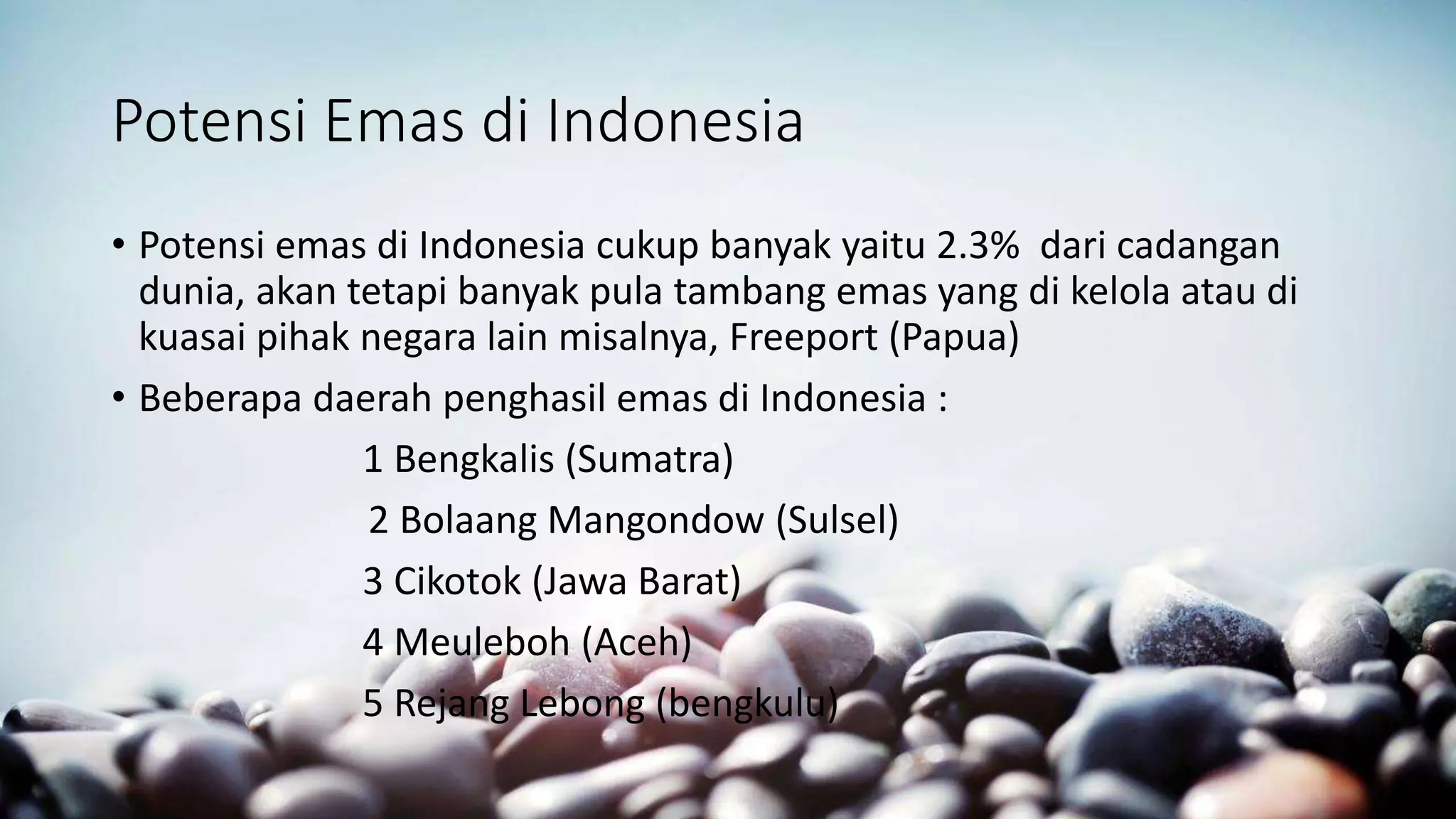 [SMAN 1 JEMBER-XI IPS 1] Geografi - bahan tambang mineral | PPTX