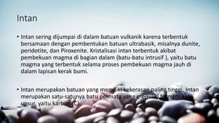 [SMAN 1 JEMBER-XI IPS 1] Geografi - bahan tambang mineral | PPT