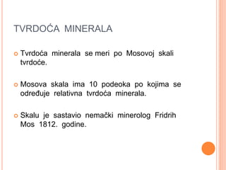 Minerali i kristalna resetka | PPTX