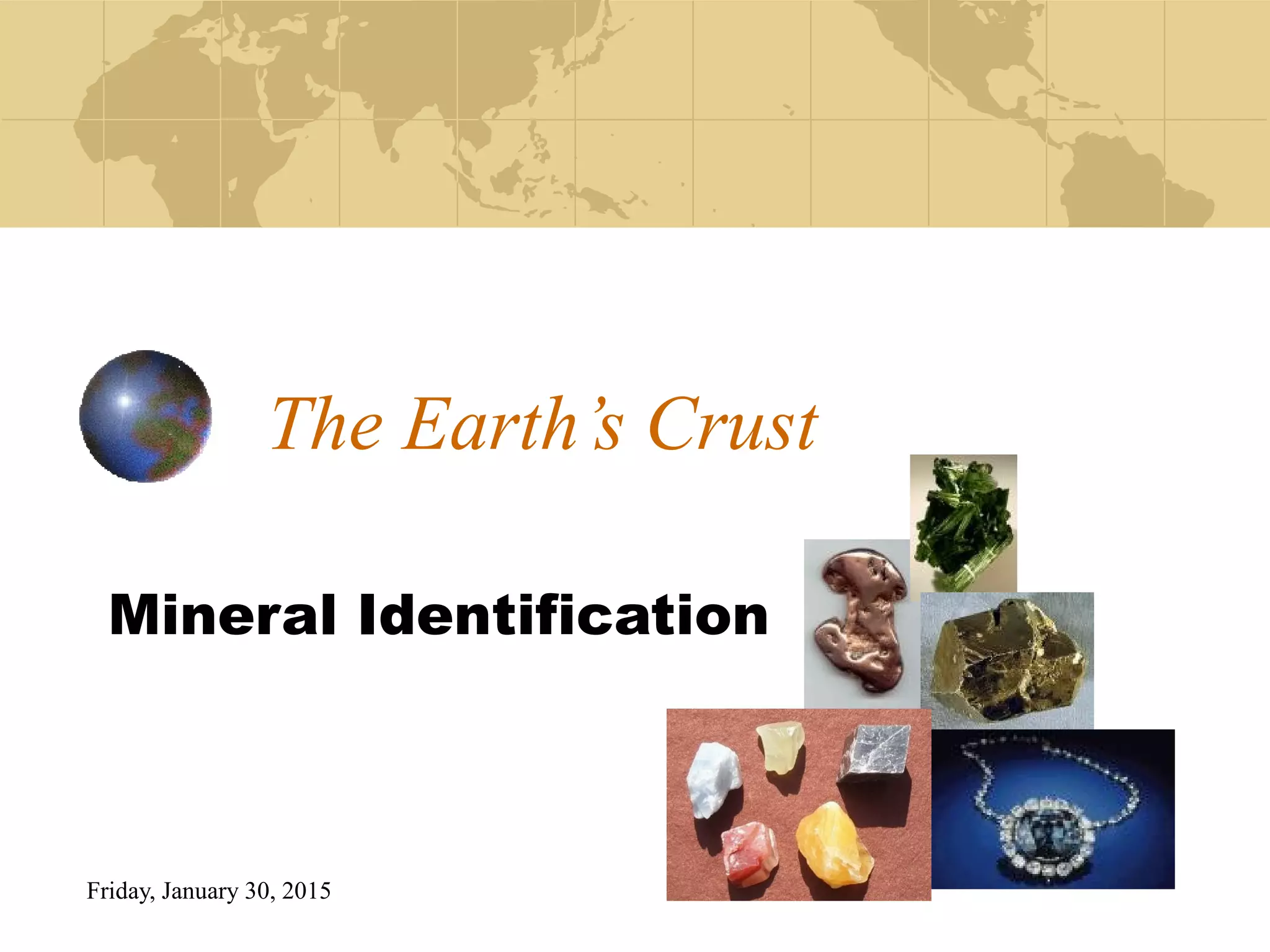 Mineral identification | PPT