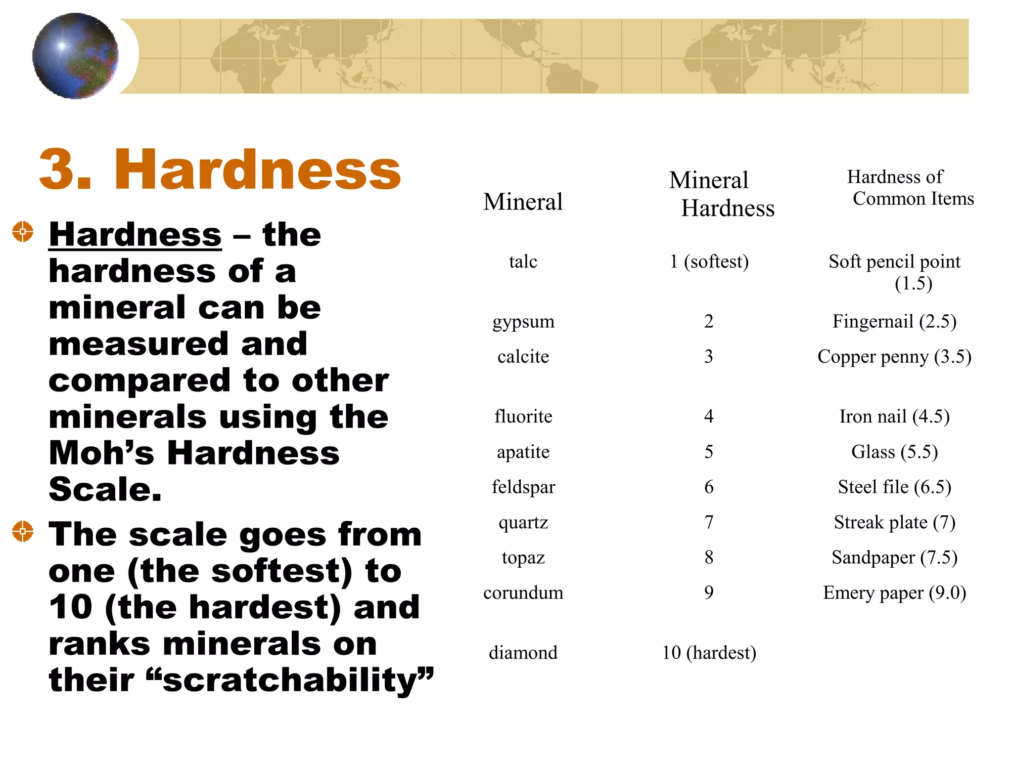 Mineral identification | PPT