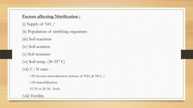 Mineralization of organic nitrogen | PDF | Chemistry | Science
