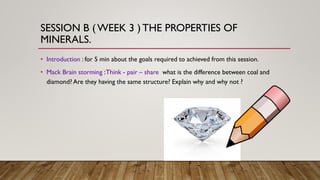 Mineral lesson plan | PDF