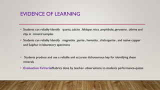 Mineral lesson plan | PDF