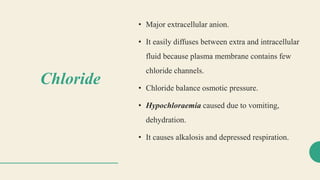 Mineral metabolism | PPTX