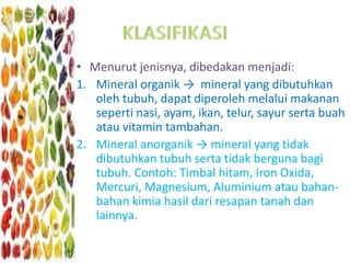 mineral mikro | PPTX