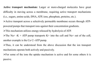Mineral nutrition of Plants: Functions and deficiency symptoms of nutrients, nutrient uptake ...
