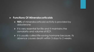 Mineralocorticoids | PPTX