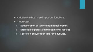 Mineralocorticoids | PPTX