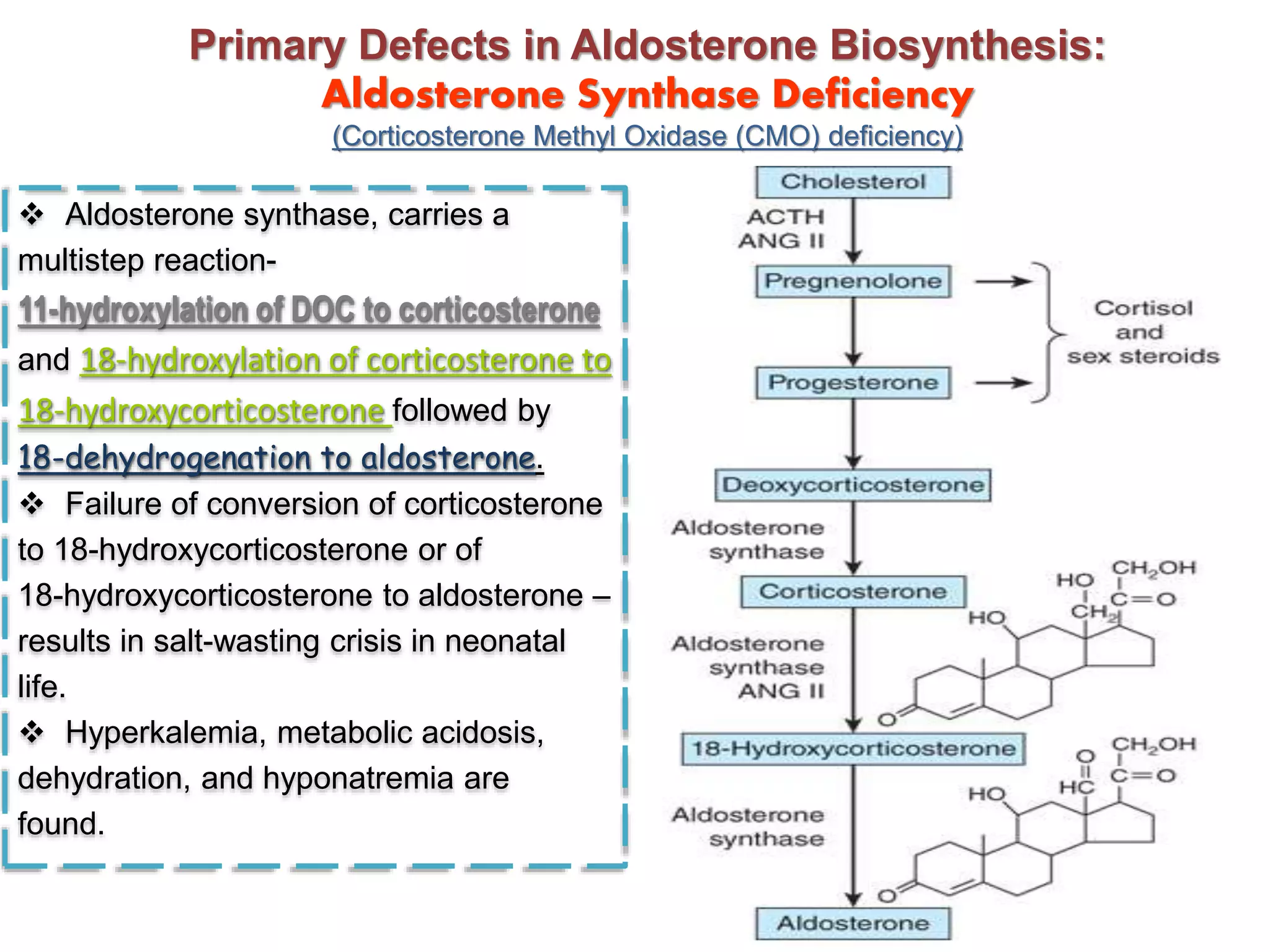 Mineralocorticoids- Aldosterone, renin angiotensin system | PPTX
