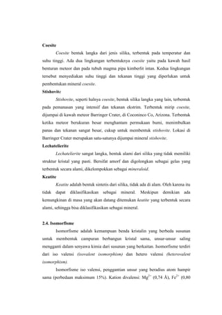 Mineralogi | PDF