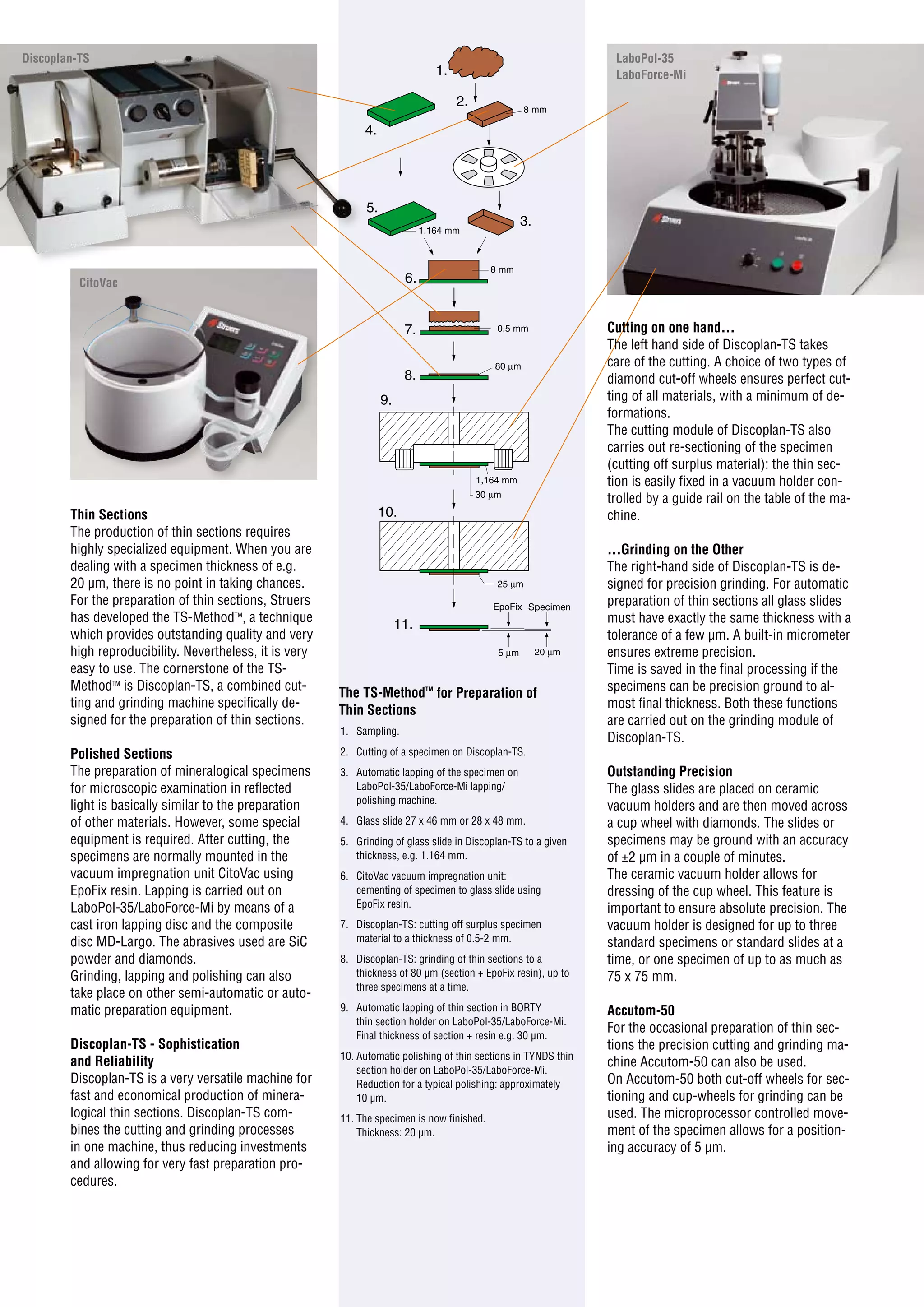 Izasa-Catalogo Struers preparación muestras mineralogicas | PDF
