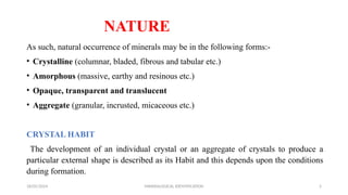 Mineralogical Identification and it's use.pptx