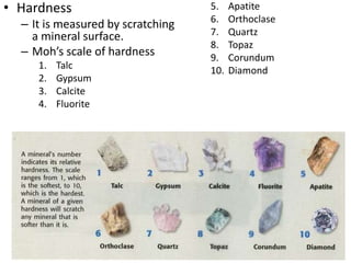 Mineralogy | PPTX