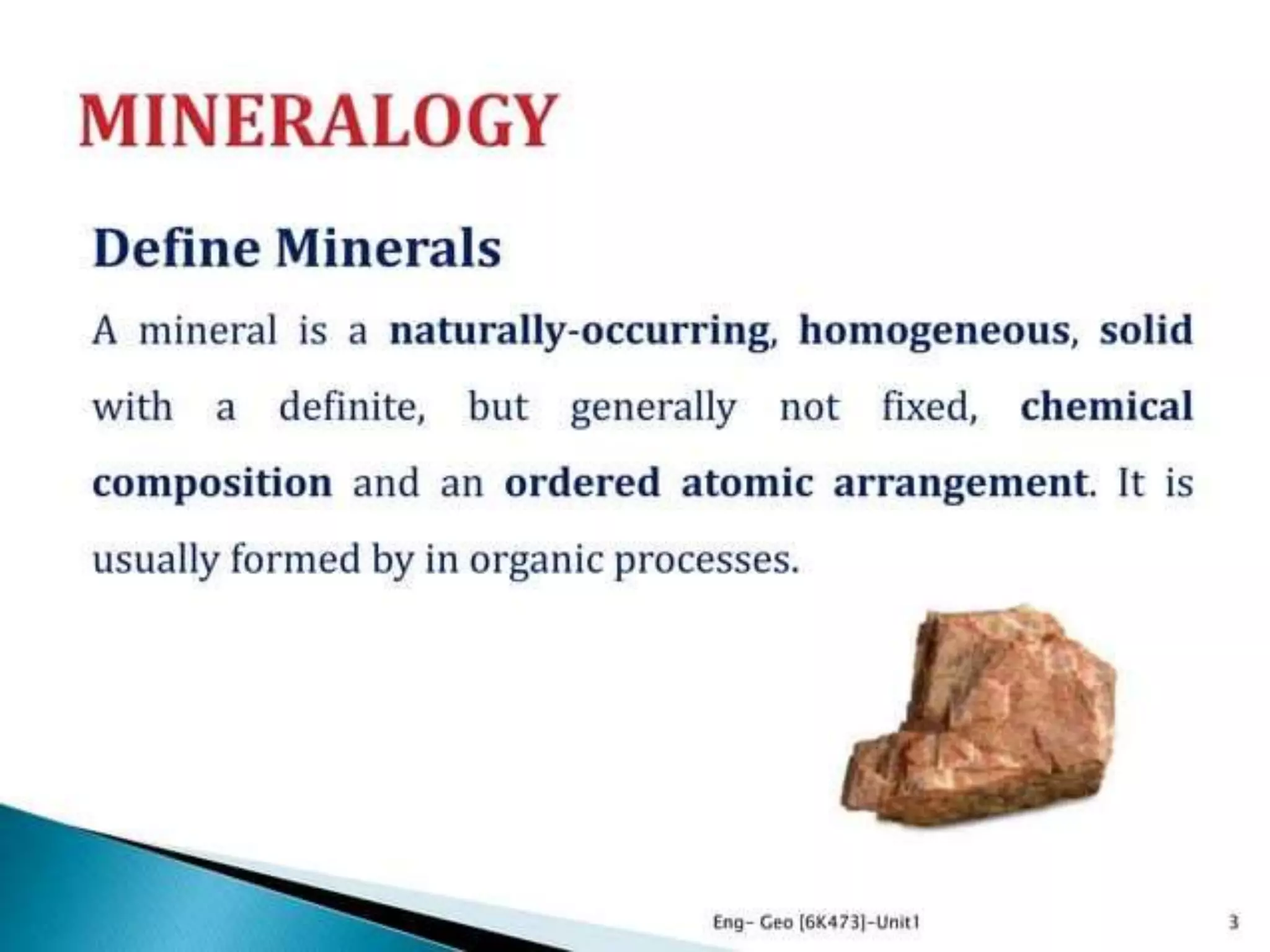 Mineralogy.pptx | Free Download