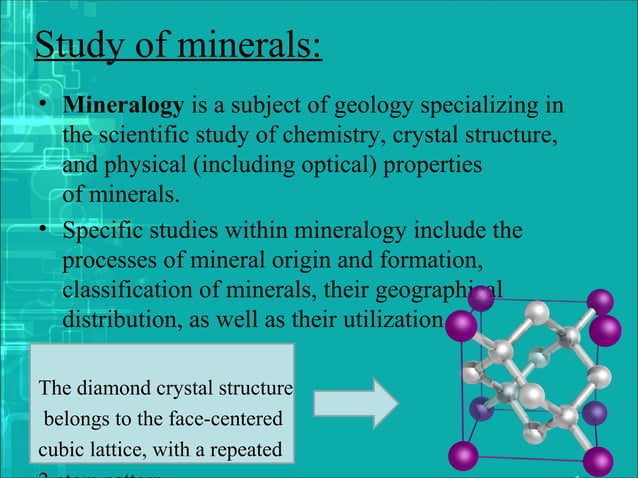 Mineralogy | PPT