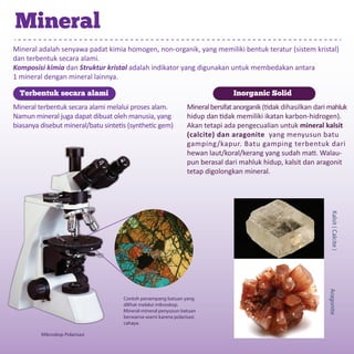 Mineral part1 | PDF