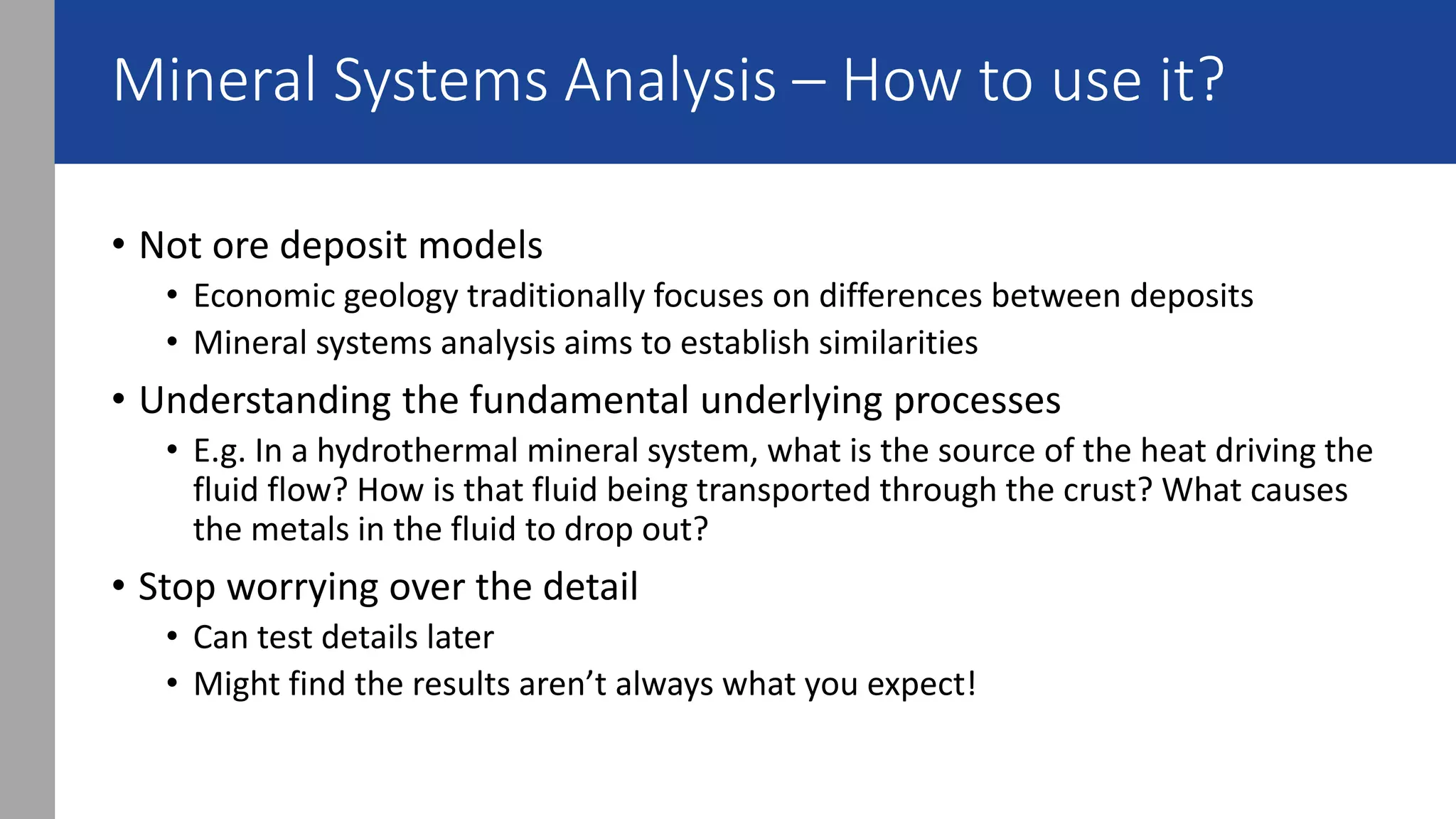 Mineral potential mapping | PPT