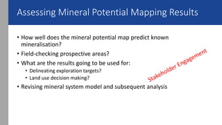 Mineral potential mapping | PPTX