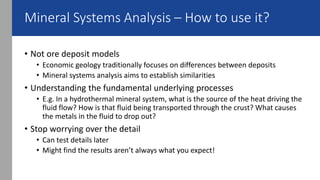 Mineral potential mapping | PPTX