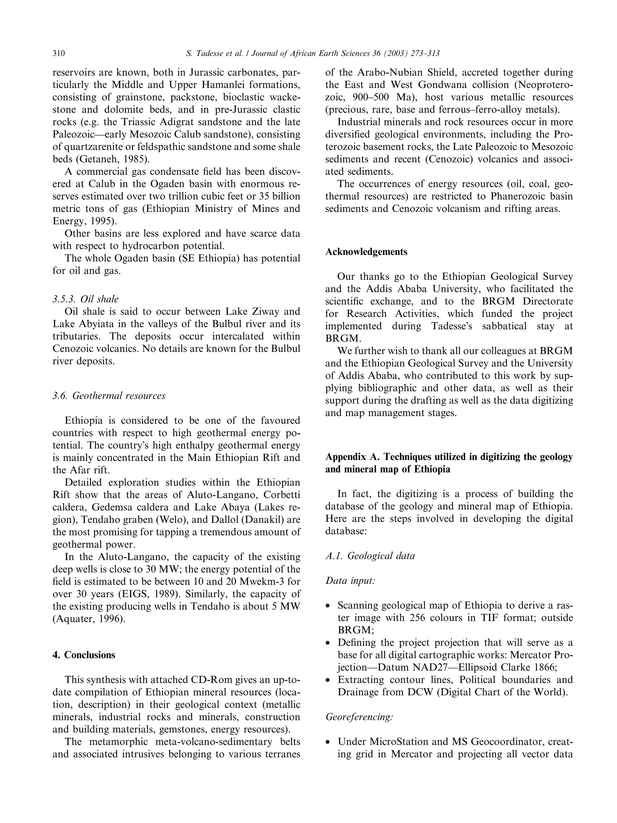 Mineral potentials of ethiopia | PDF