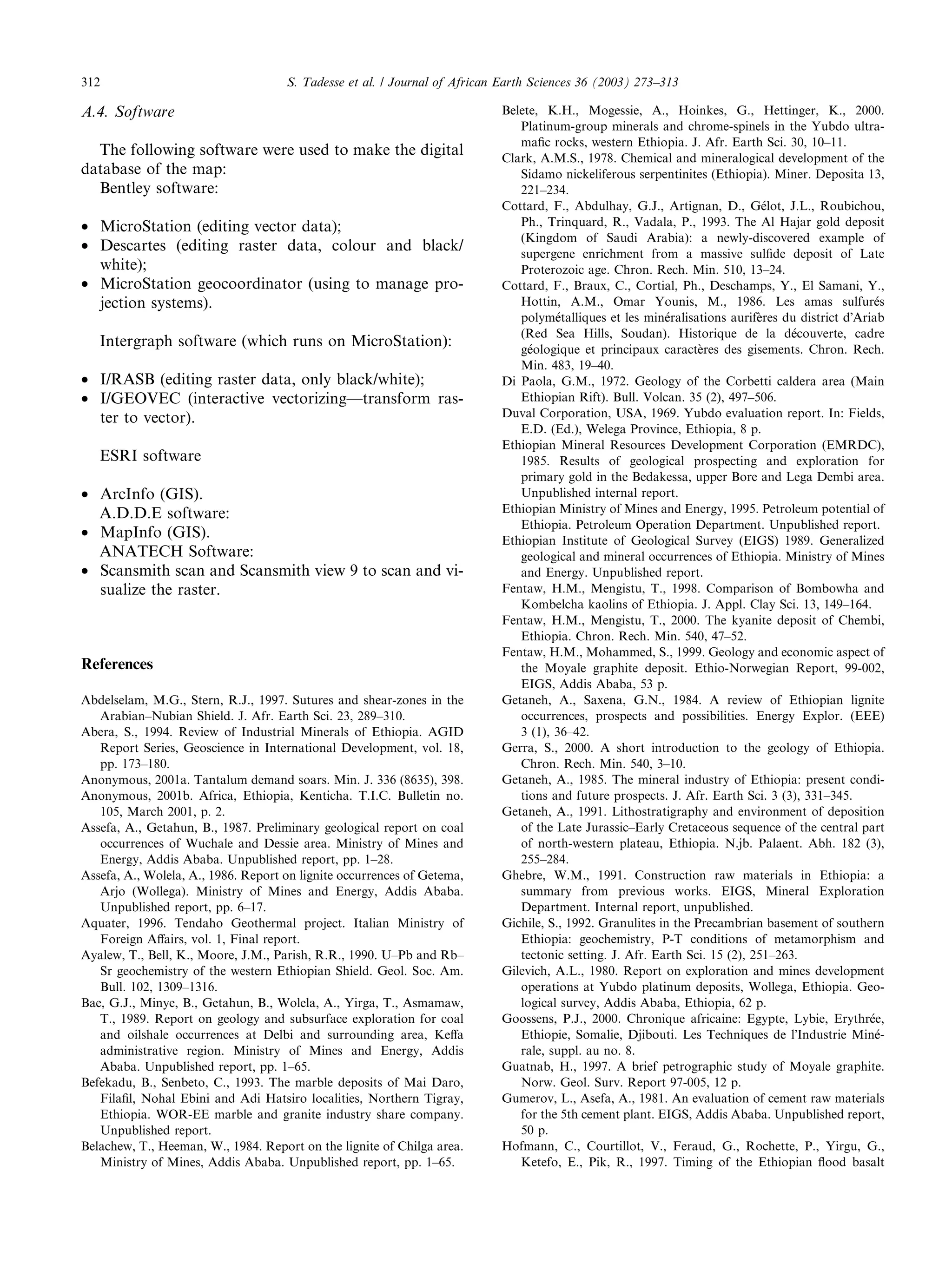 Mineral potentials of ethiopia | PDF